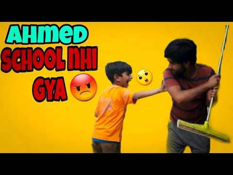 ahmed school nhi Gya😡 I mene pitai krdi🥵Ghr me ai banana I, ka shake banya😉🙃 - YouTube