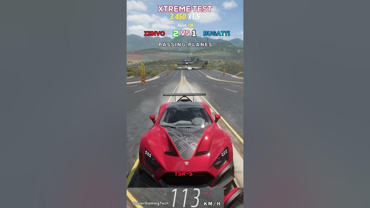 🔥 Zenvo TSR-S4 𝗩𝗦 Bugatti Divo 🔥 #forzahorizon5 #gaming ️ - YouTube