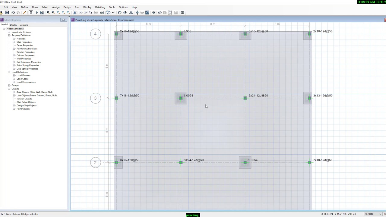 CHECK PUNCHING SHEAR BY SAFE 2016 - YouTube
