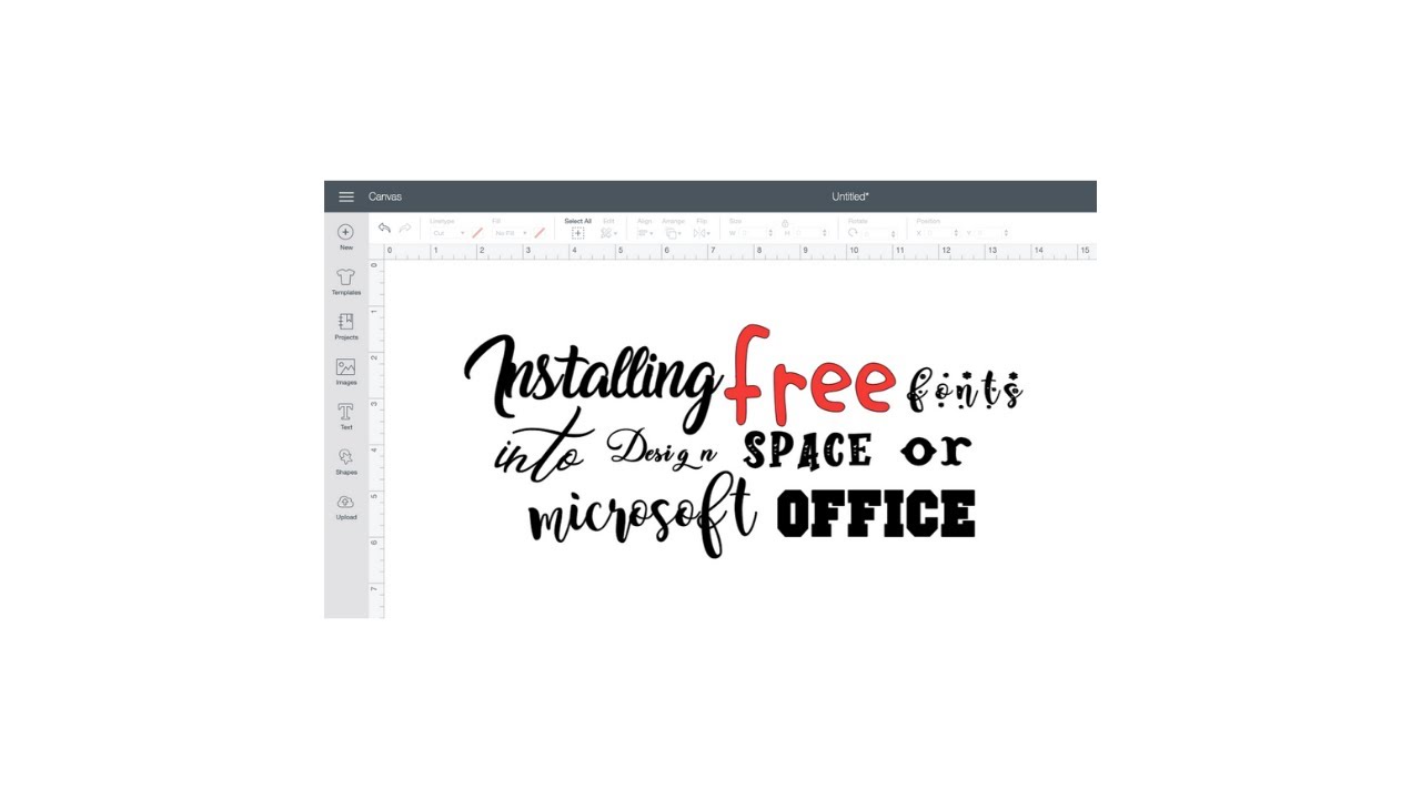 How To Get Free Fonts To Use In Design Space Or Microsoft Word YouTube How To Get Free Fonts To Use In Design Space Or Microsoft Word YouTube