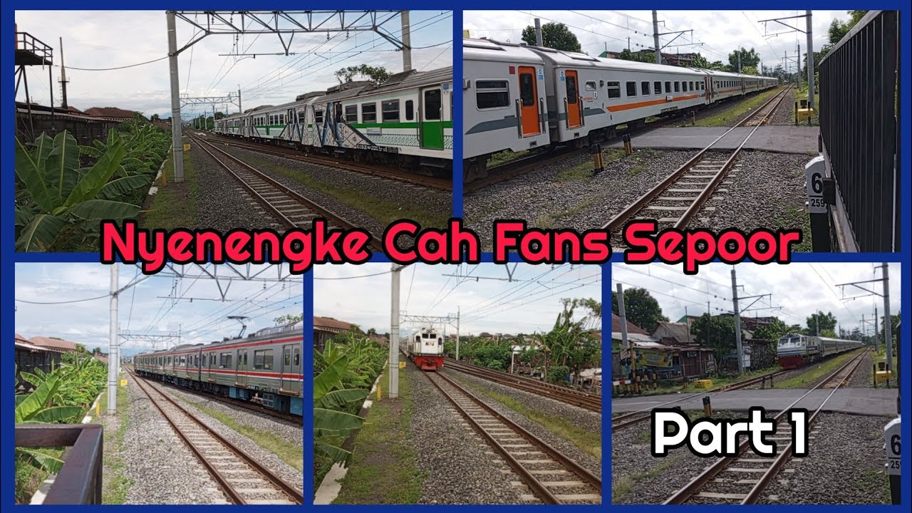 Kereta Jam pagi di PJL 112 Sekarpace Solo Part 1 - YouTube