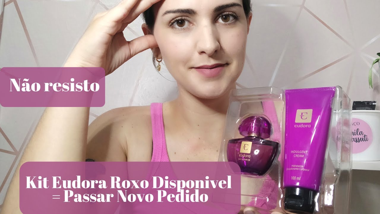 Segundo Pedido Eudora Ciclo 16 | Kit Eudora Roxo - YouTube