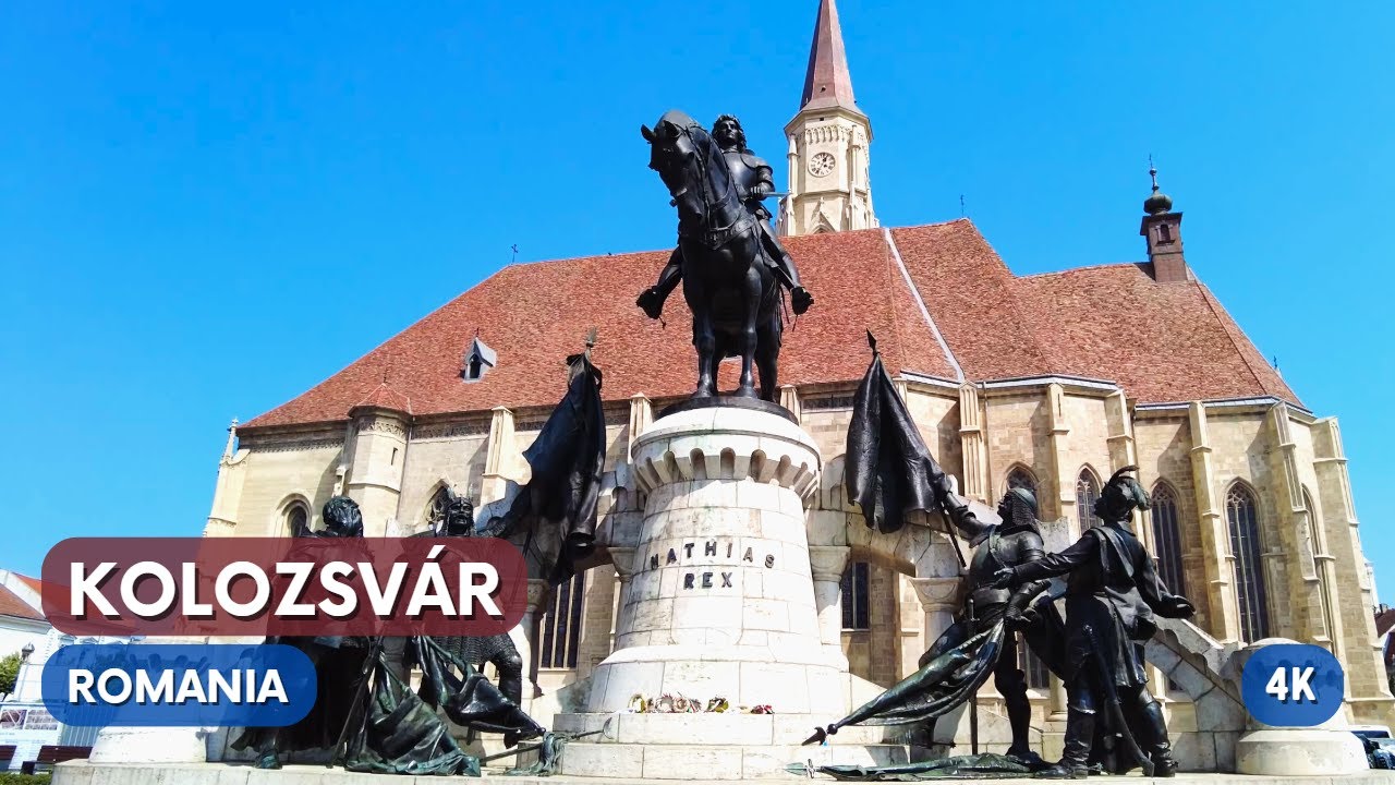 Kolozsvár - Romania - Walking in historical Hungary - YouTube