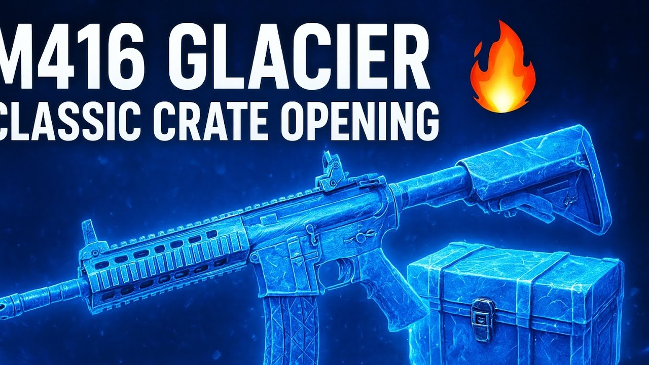 M416 glacier ️ create opening 🥵 ️ / classic create // bgmi ️ // PUBG ...