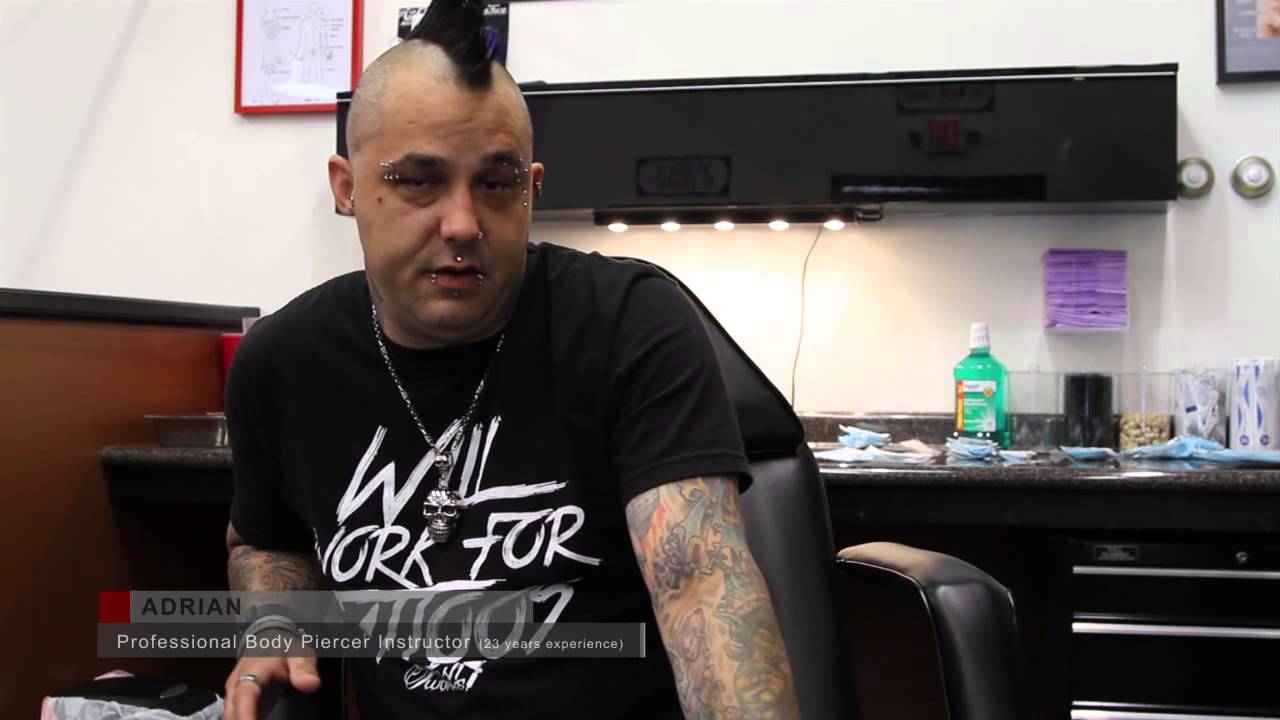 Adrian Sheppard - Professional Body Piercer Instructor - YouTube