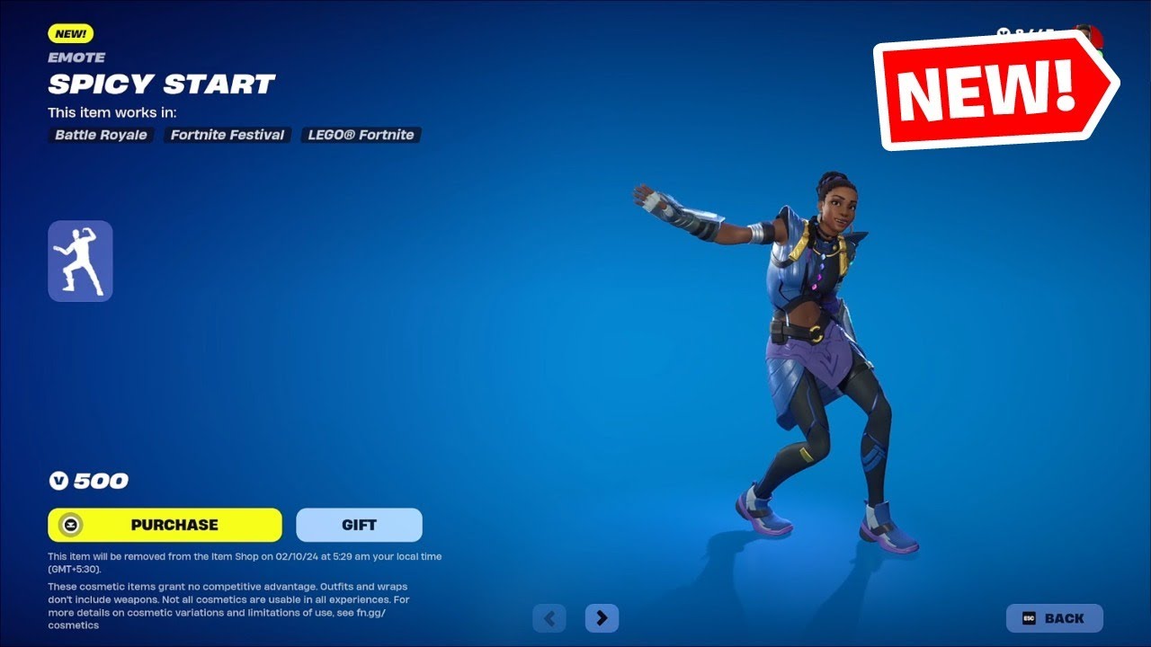 Fortnite NEW Spicy Start Emote (Icon Series) - LECRAE & ANDY MINEO in ...