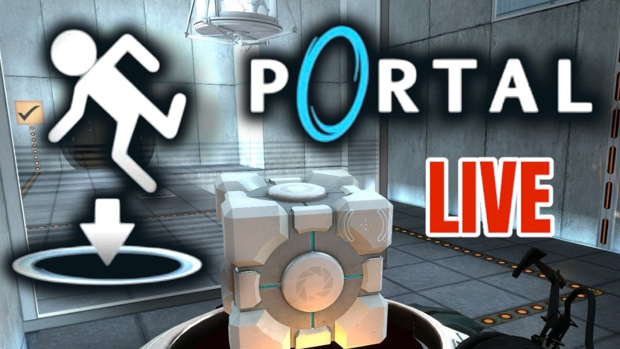 Trying Out Portal For The First Time - YouTube