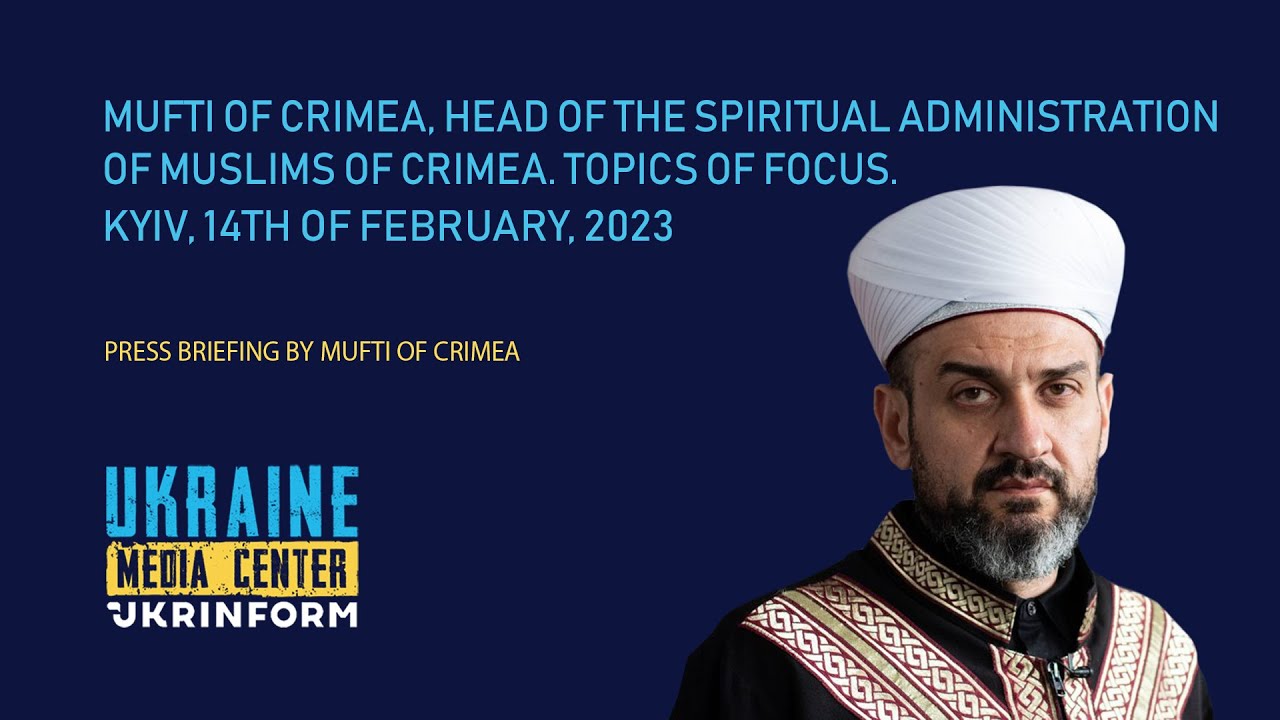 Aider Rustemov, Mufti of Crimea, Head of the Spiritual Administration ...