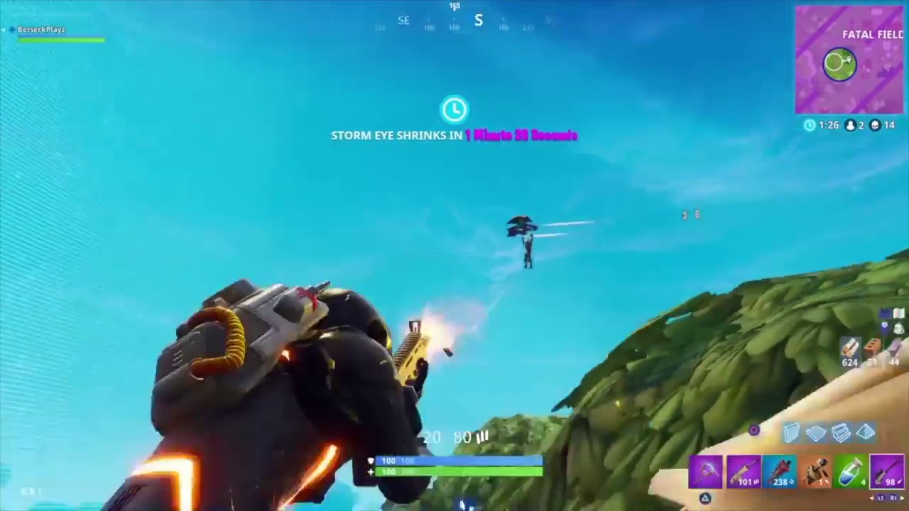 3 kills with 1 bullet_fortnite battle royale - YouTube