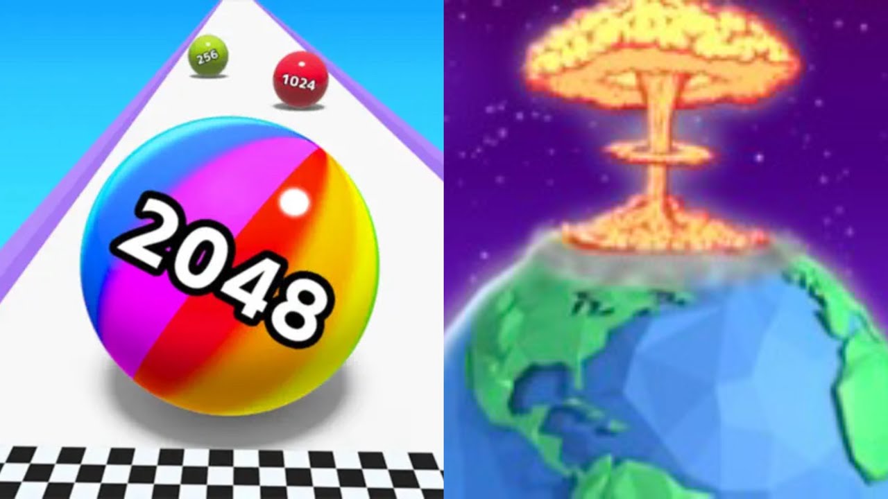 Ball Run 2048 vs Apocalypse Now All Levels Gameplay Mobile - YouTube