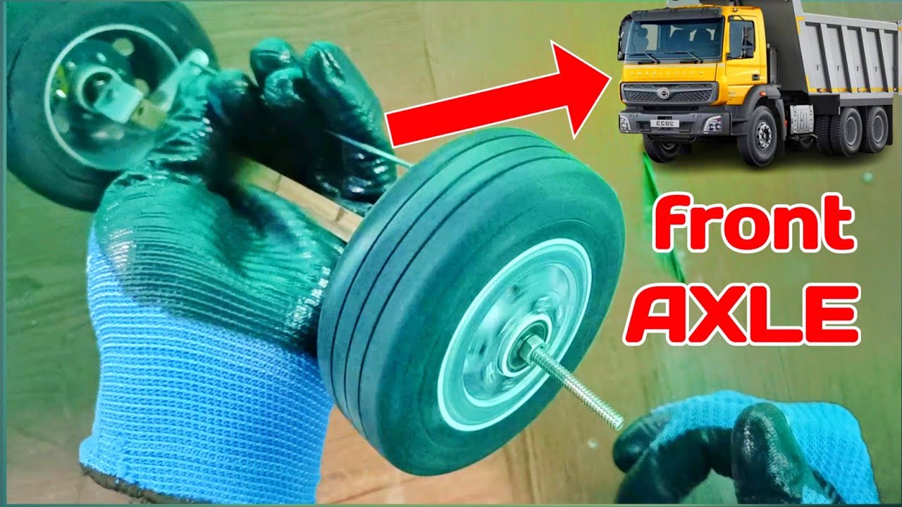 How To Make Rc Car Truck front axle from pvc |Part 06 | PLAN DIY - YouTube