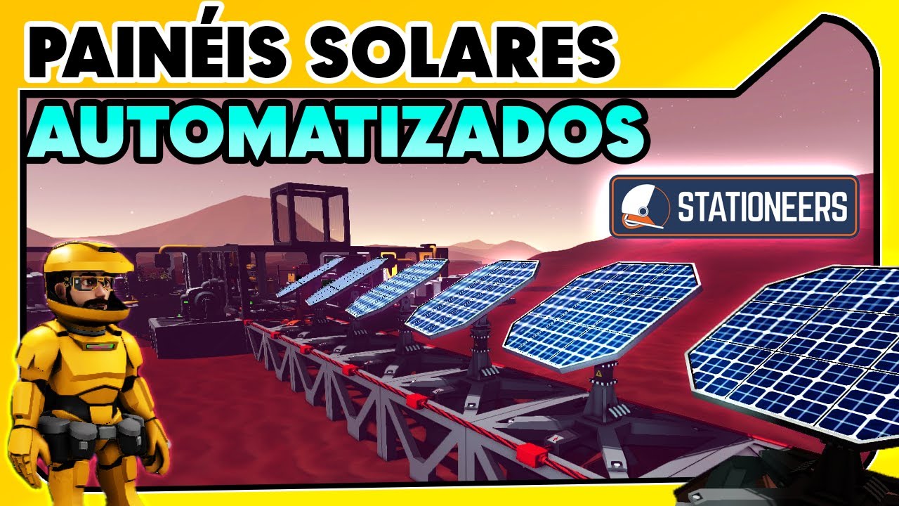 STATIONEERS - Automatizando painéis solares FÁCIL - YouTube