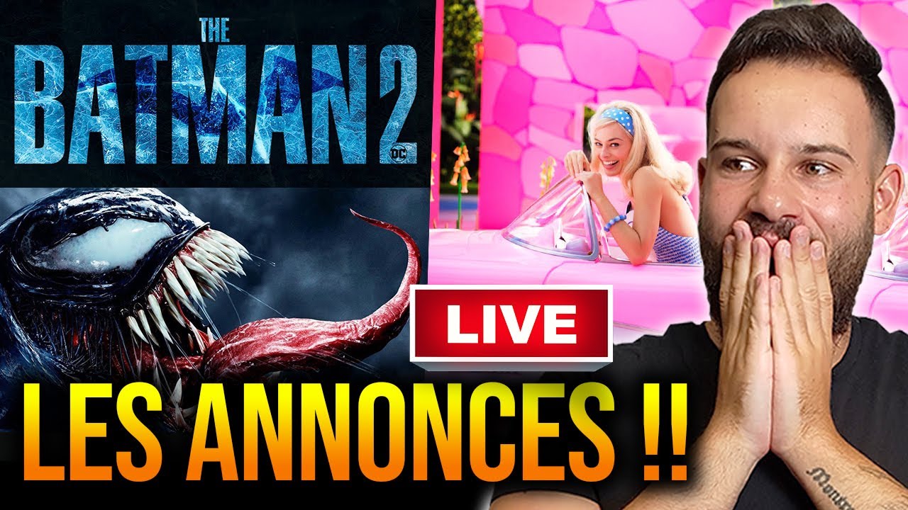 🔴 The Batman 2, Barbie, The Flash, Venom 3, Spider-Verse... TOUTES les ...