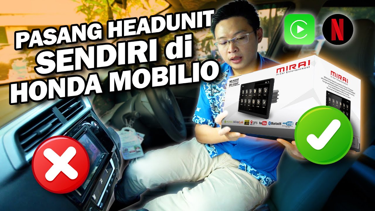 Pasang Headunit Honda Mobilio | Rekomendasi Head Unit Android Car Play ...