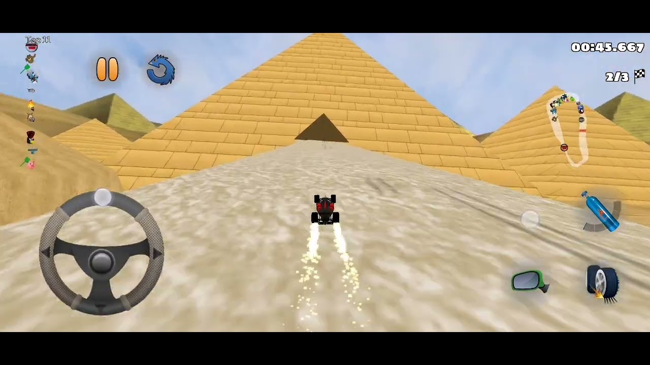 Super Tux Kart - Old Traditional Shifting Sands ft Monoposto'16 - YouTube