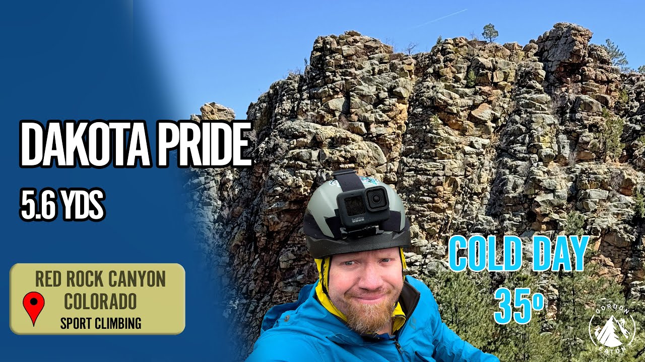 Dakota Pride - 5.6 Sport climbing in Dakota Hogback, Colorado Springs - YouTube