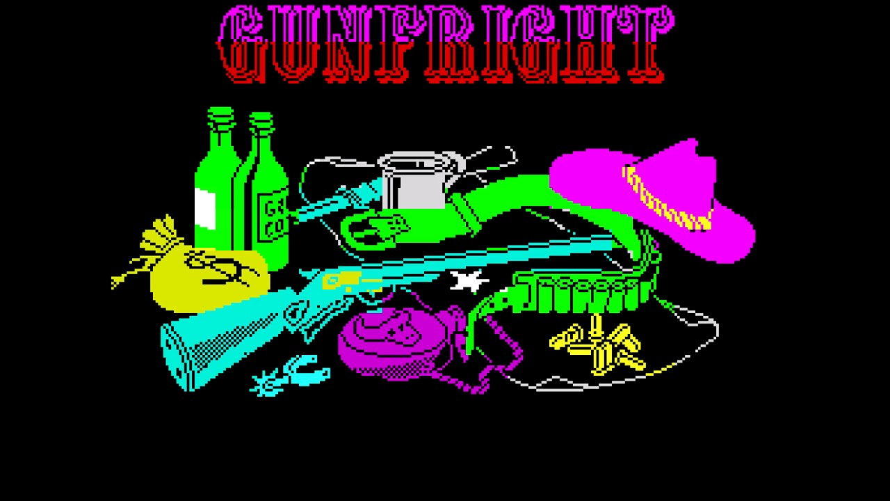 Gunfright - title music (ZX Spectrum) - YouTube