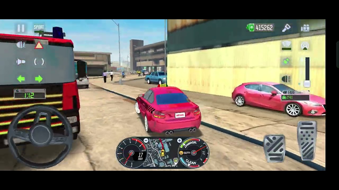 Taxi Simulator 2026 - Bugatti Veyron Vs G-Wagon Taxi Driving Simulator Gameplay video#taxi Part ...