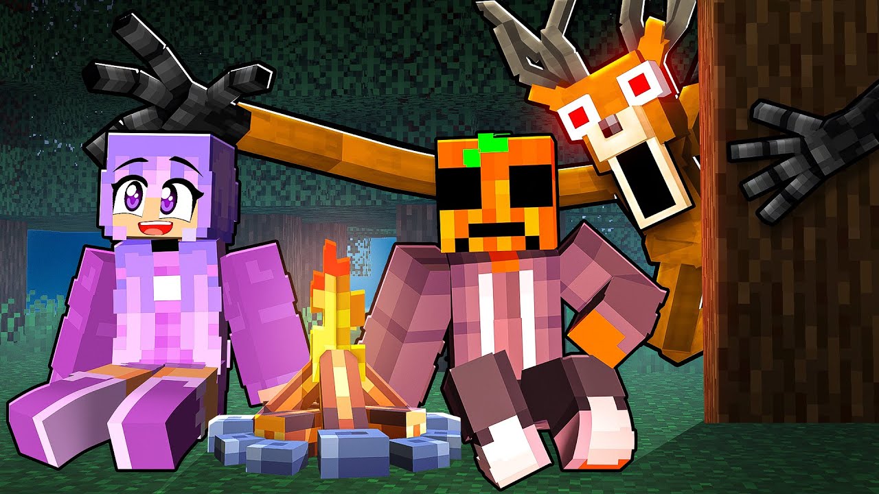 Pasamos 99 NOCHES en el BOSQUE en Minecraft! - YouTube