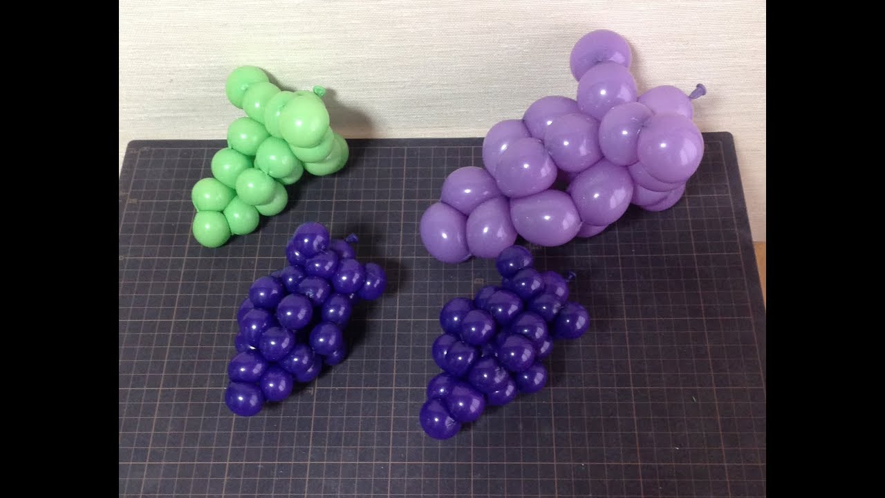 #0468 160x1 葡萄 a balloon grape - YouTube
