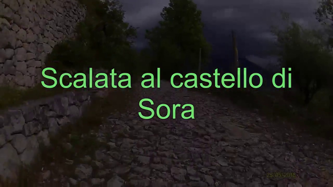 Sora, castello san Casto e Cassio. Escursione in Mountain bike 25/05 ...