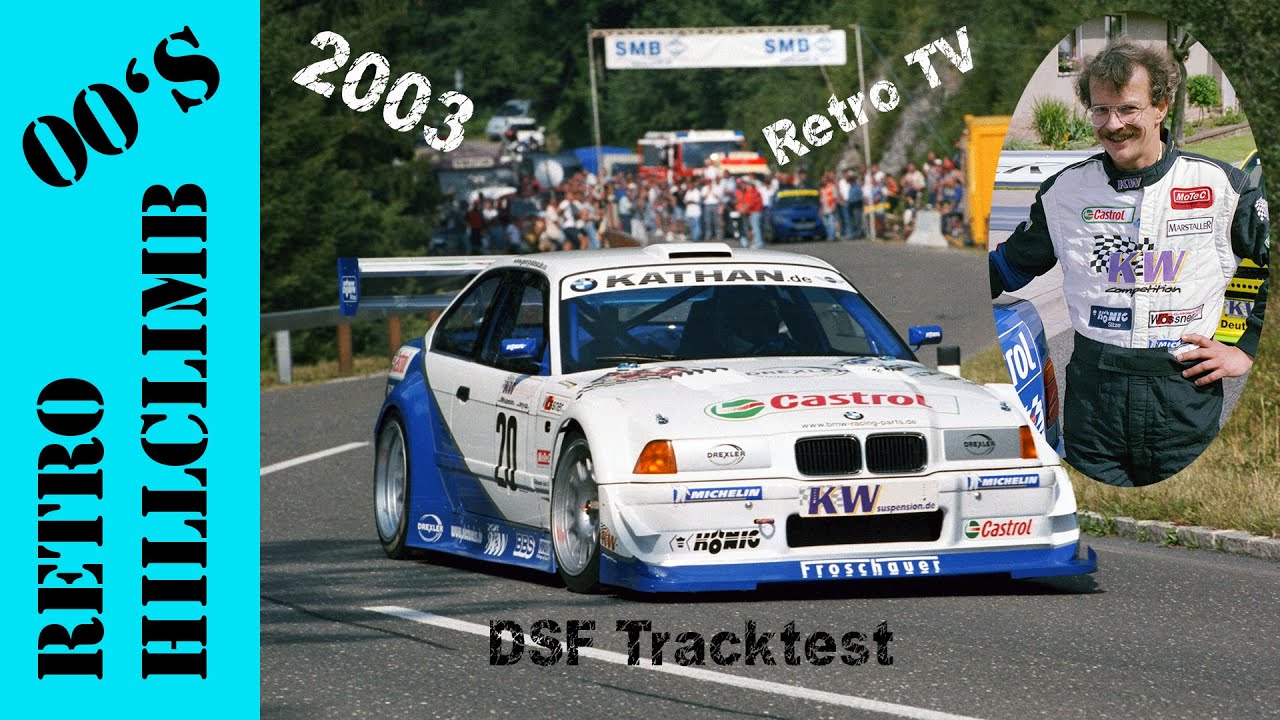 Tracktest Georg Plasa BMW 320 Judd V8 | 2003 | Retro TV Report | First ...