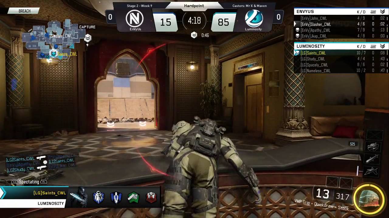 6/14 NA Pro Division Team EnVyUs vs Luminosity Gaming - Call of Duty ...