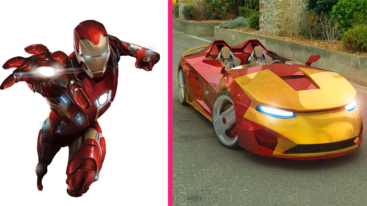 Superheroes Characters As Cars 👉@SONA_Show - YouTube