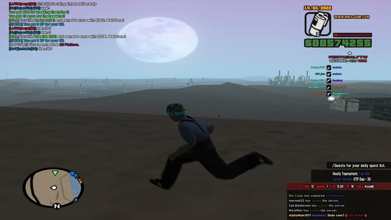 [SA:MP] ExtremeCheats MW3 legit gameplay - YouTube