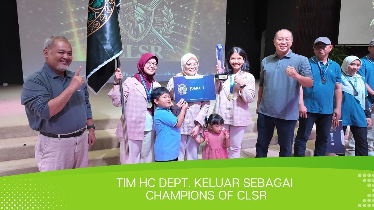 Tim HC Dept. Keluar Sebagai Champions of CLSR - YouTube