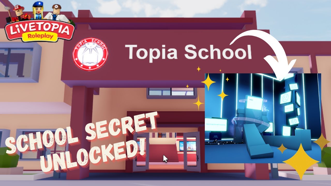 LIVETOPIA SCHOOL SECRET UNLOCKED // UPDATE 36 //Livetopia Roleplay ...