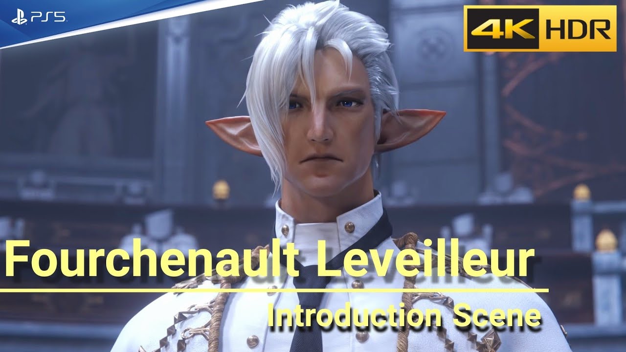 Fourchenault Leveilleur Intro Scene Final Fantasy 14 XIV Shadowbringers ...