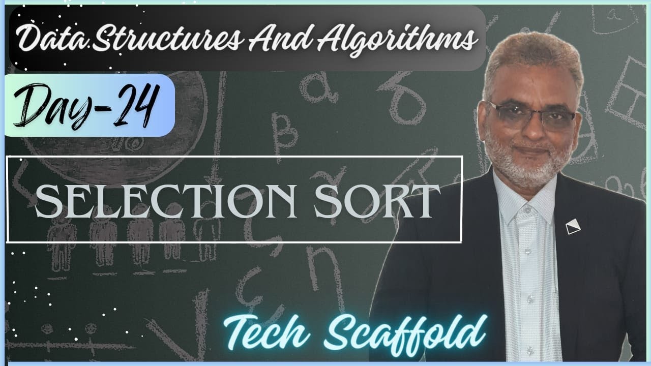 Selection Sort by Dr. A. R. Mohamed Shanavas - YouTube