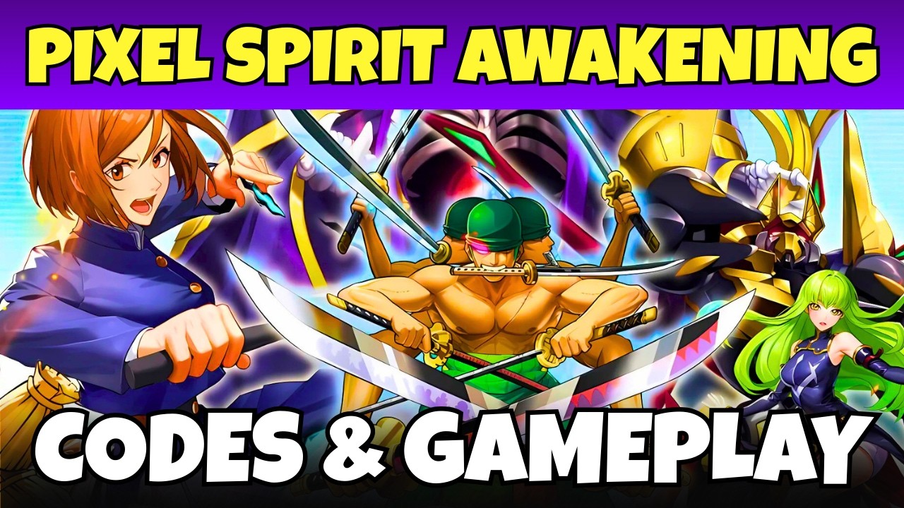 GIFT CODES & FIRST LOOK | Pixel Spirit Awakening | TapScreen Gaming ...
