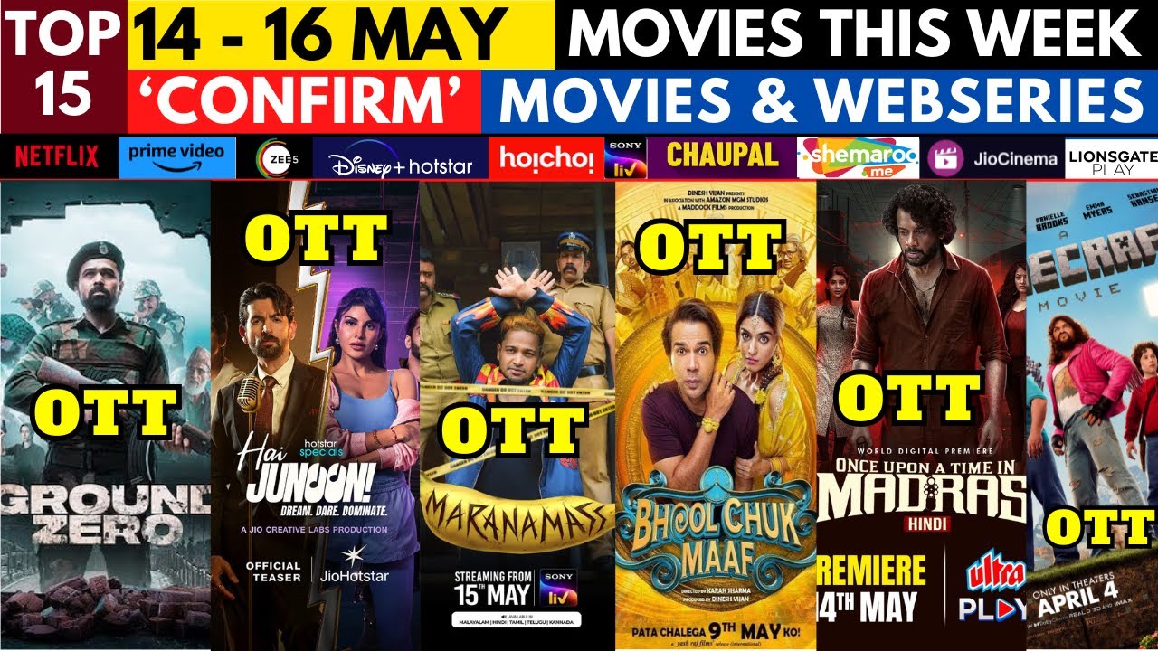 Surprise OTT release movies I Raid 2 OTT I Ground Zero OTT @PrimeVideoIN @Netflix @JioHotstar ...