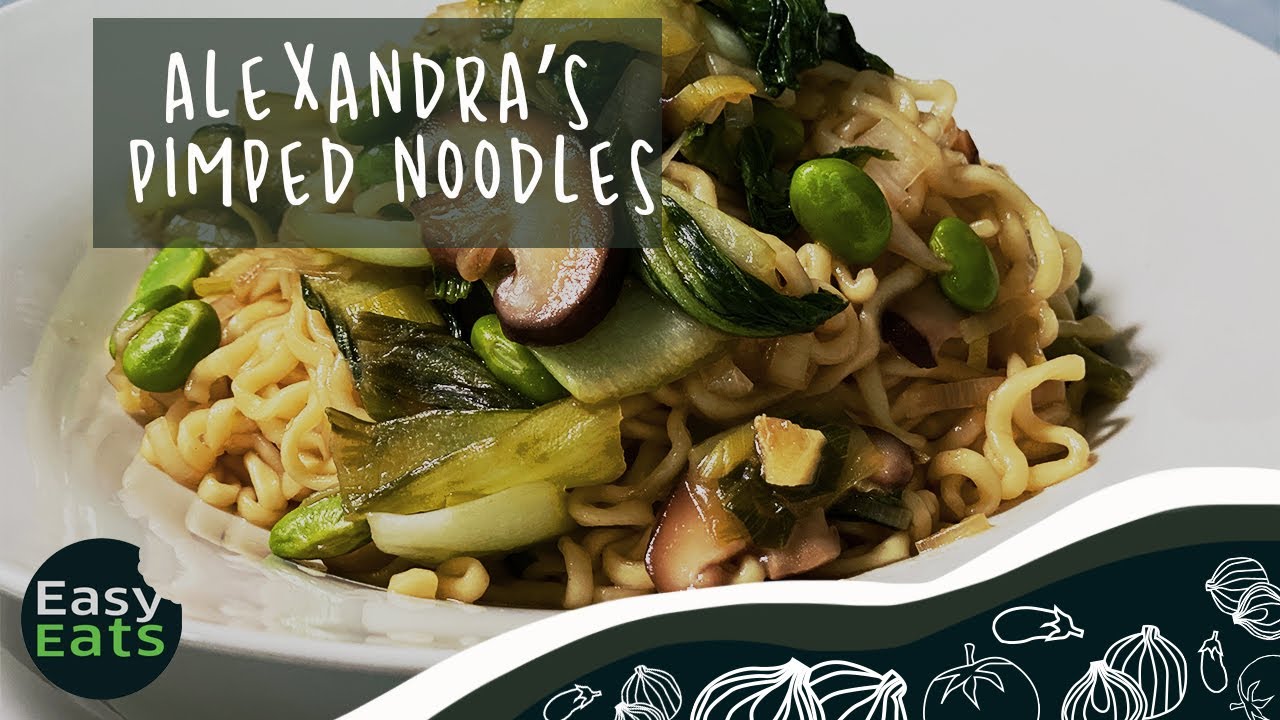Alexandra's Pimped Noodles - YouTube