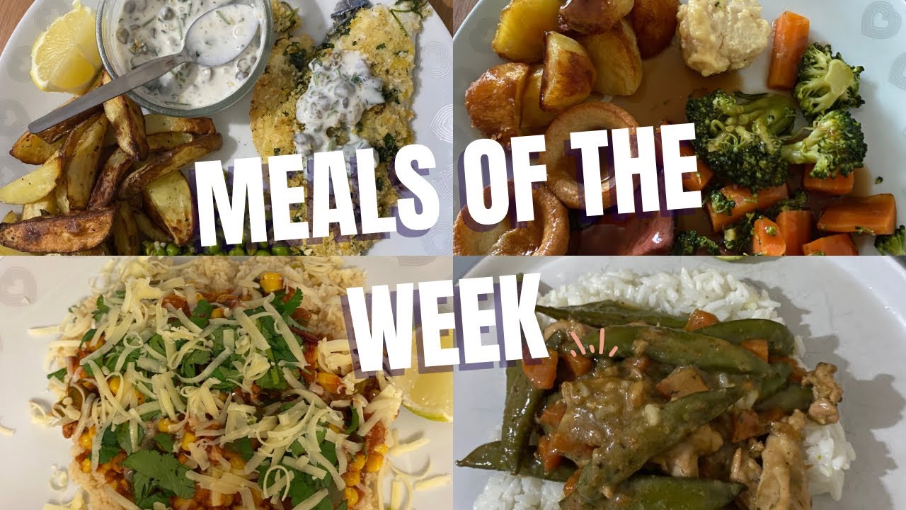 Meals of the week | family dinner ideas | HelloFresh meals - YouTube