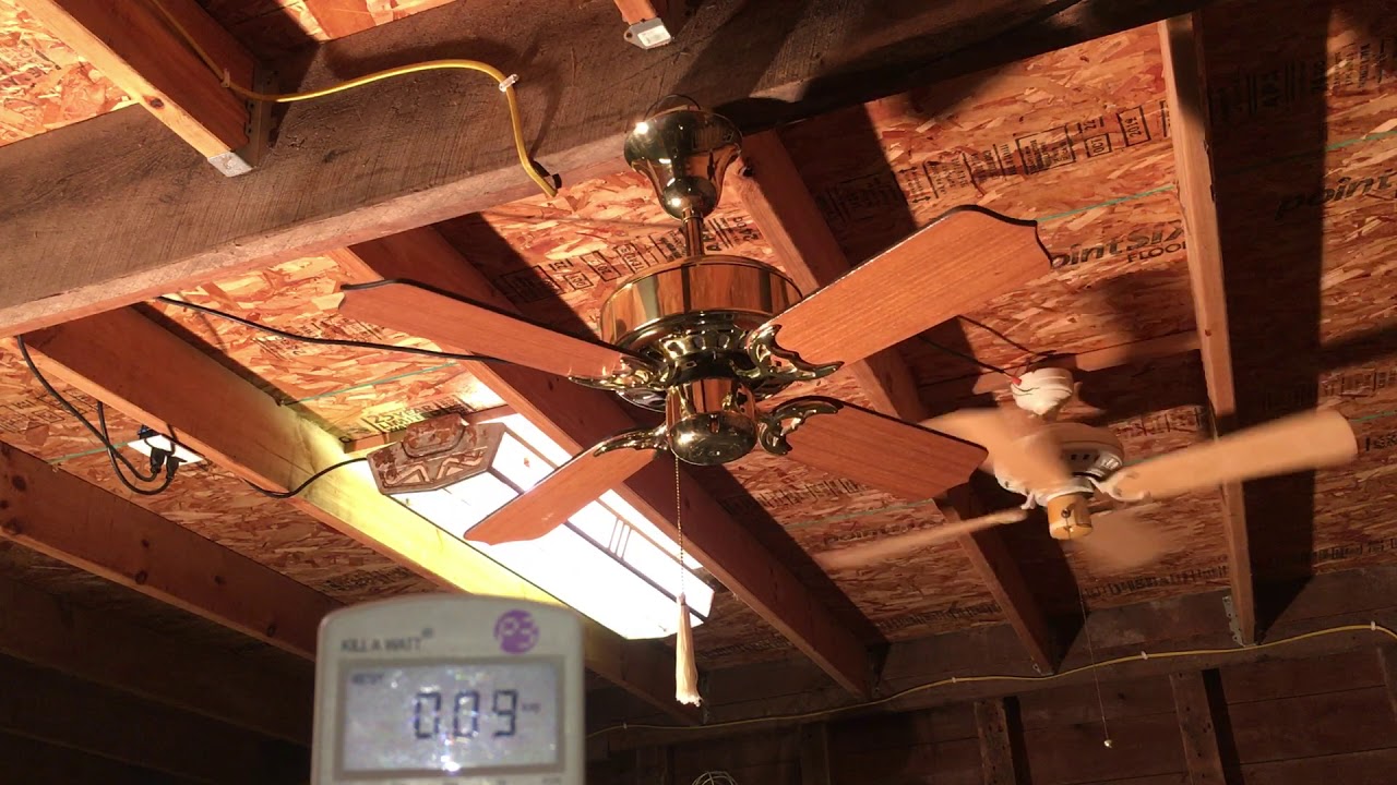 Caribbean Electric ceiling fan 36" - YouTube