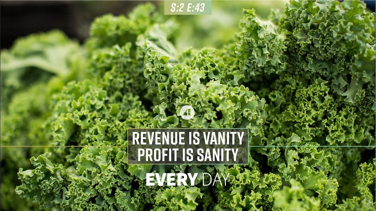 Revenue is Vanity. Profit is Sanity. - YouTube