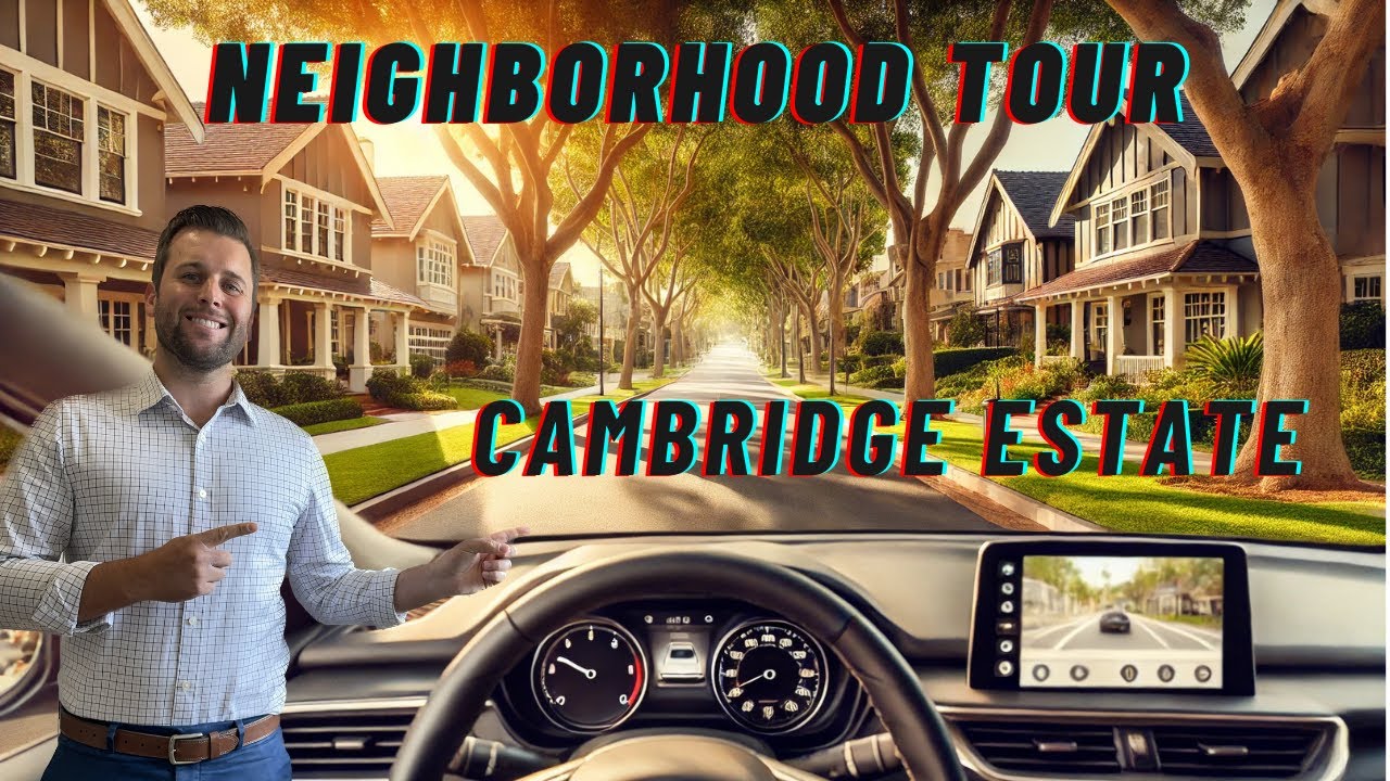 Cambridge Estate - Cameron Park - Neighborhood Tour - YouTube