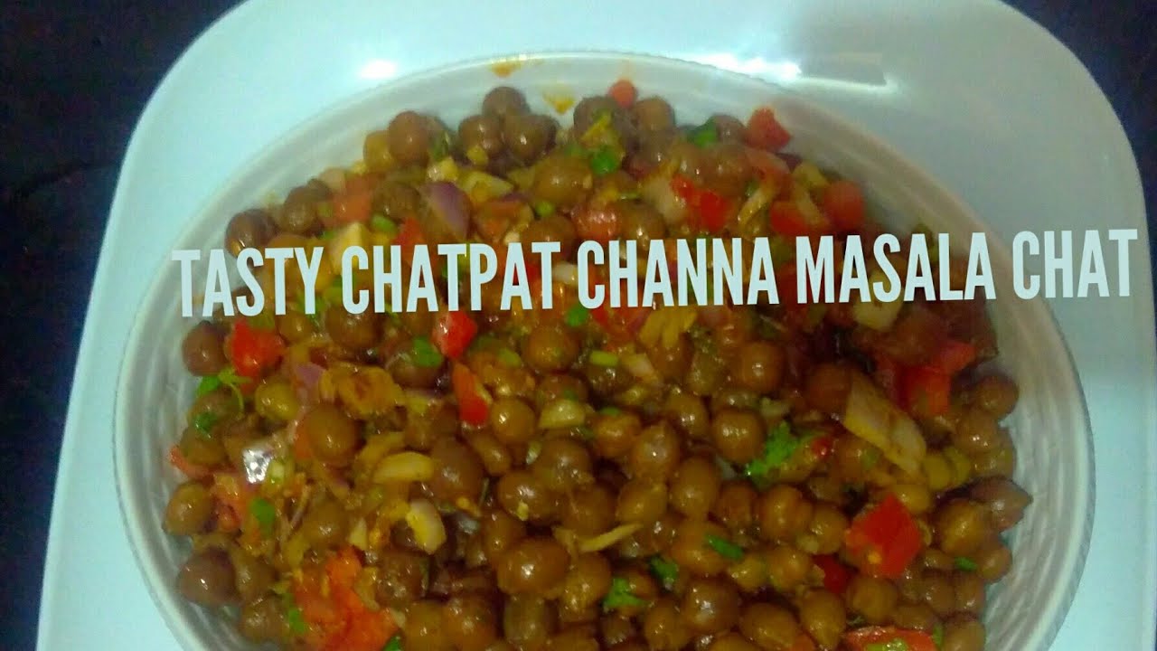 Special Chana Chaat - चना चाट | Delicious Chaat Recipe | Chatpata Chana ...