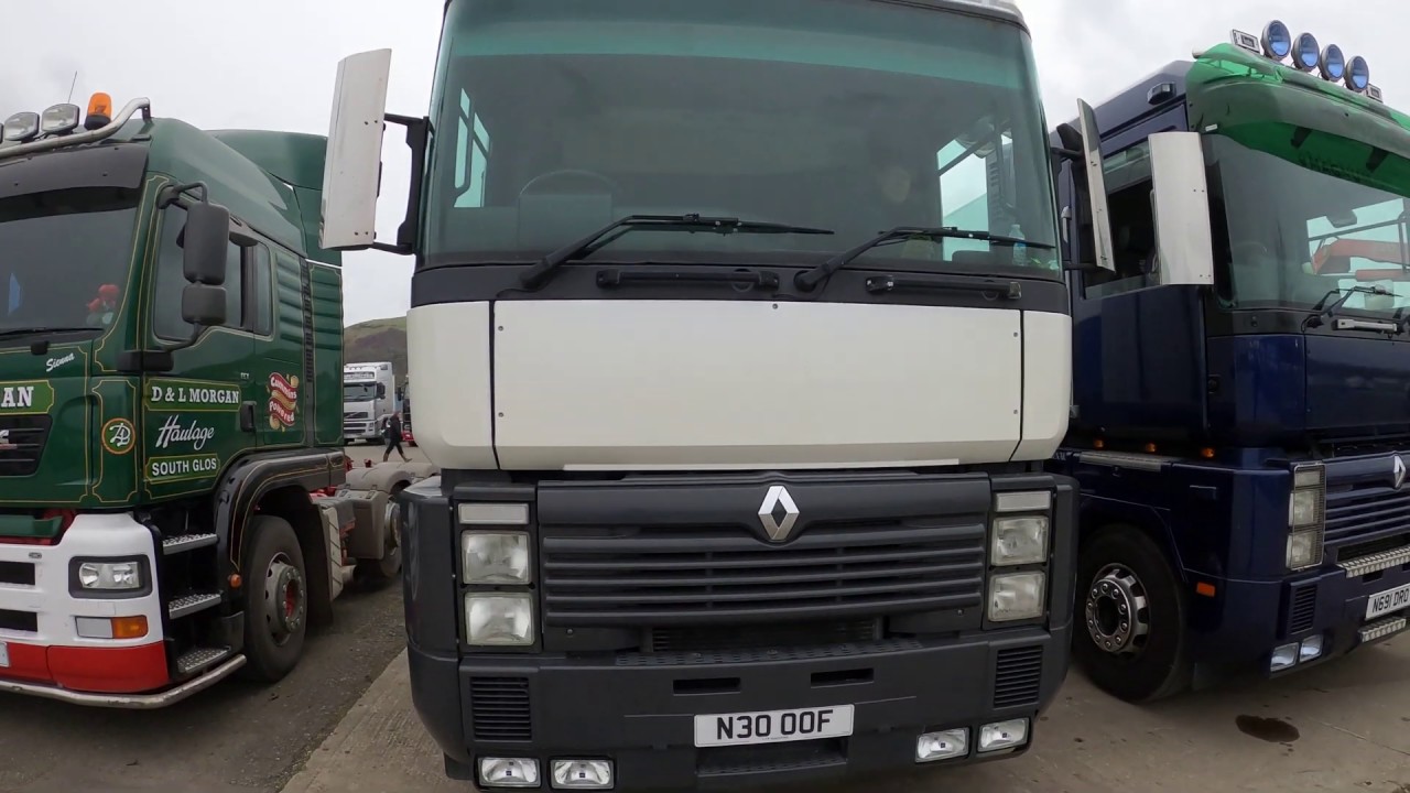 1996 Renault Magnum AE 520 16.4 Litre Mack Diesel Truck - YouTube
