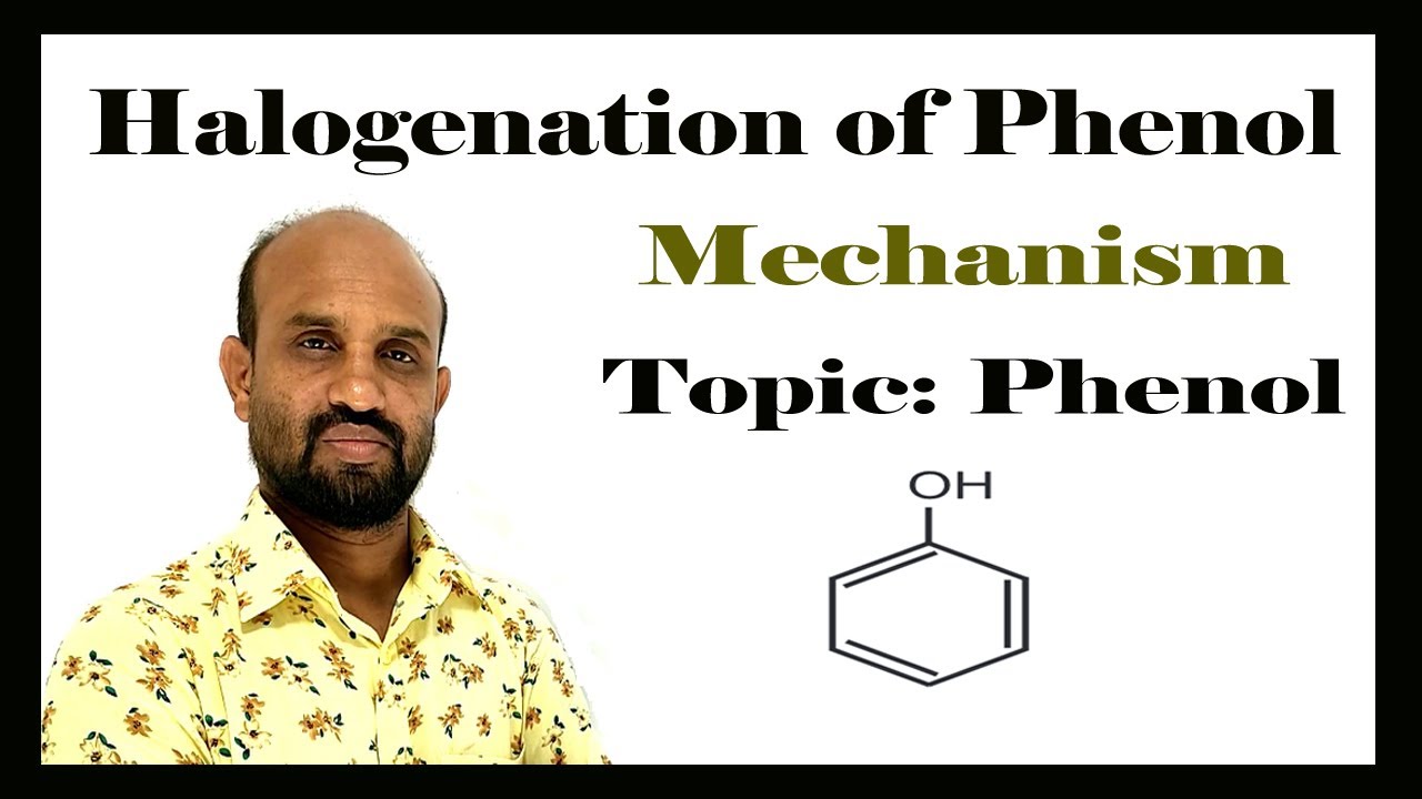 Lesson 9: Halogenation of Phenol (Bromination) | Topic: Phenol ...