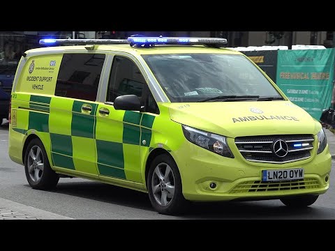 [London] Police, Fire, Ambulance - Emergency vehicles responding