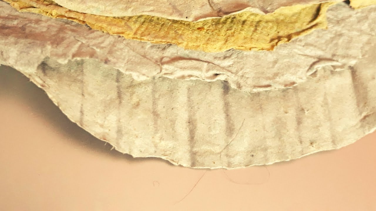 DIY |How to make hand made paper from recycled materials-PAPER MAKING ...