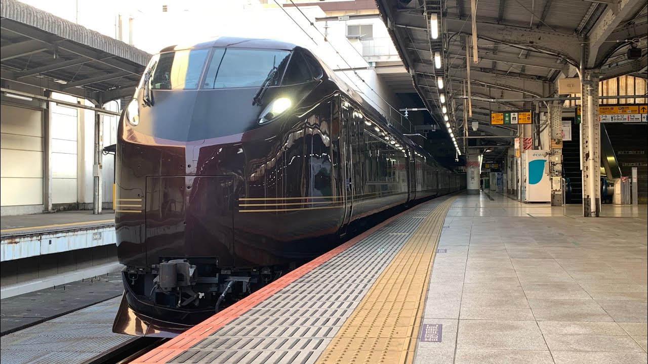 【上野駅】E655系「和」回送列車発車シーン The E655 Series "Nagomi" outbound train departed from Ueno Station. - YouTube