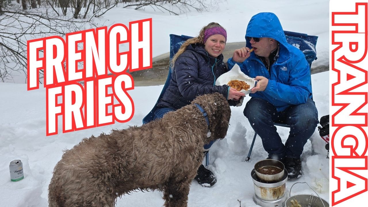 Using the Trangia Stove to Make the World's BEST French Fries While on ...