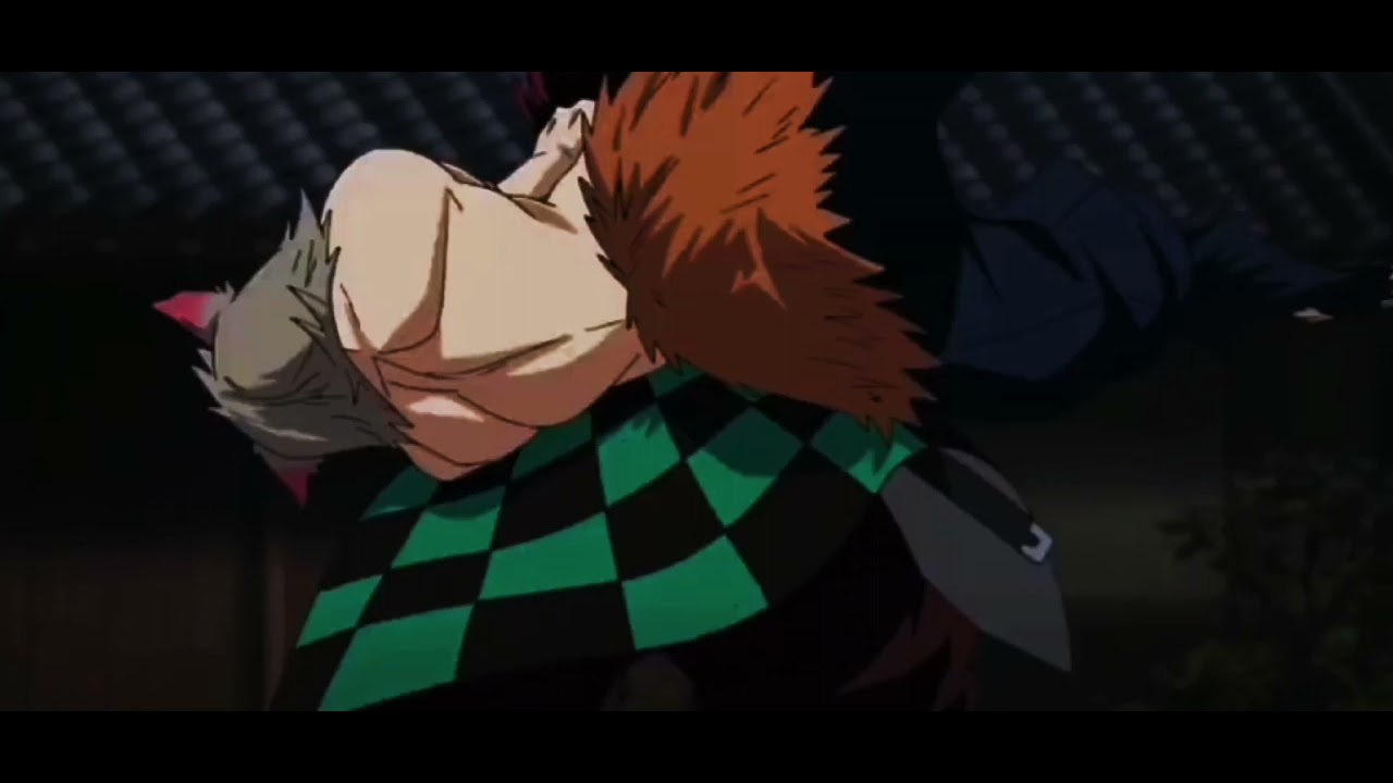 Tanjiro vs Inosuke||Round 1 fight|| - YouTube