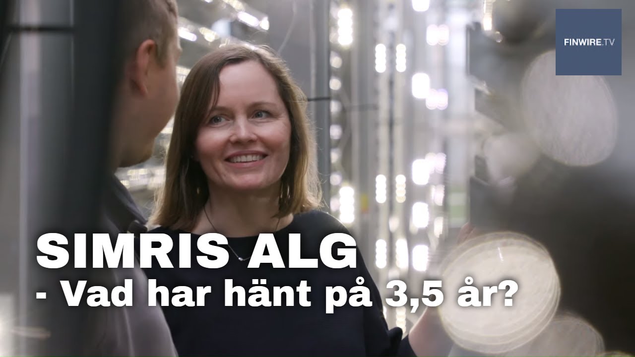 Simris Alg summerar sin bolagsresa - YouTube