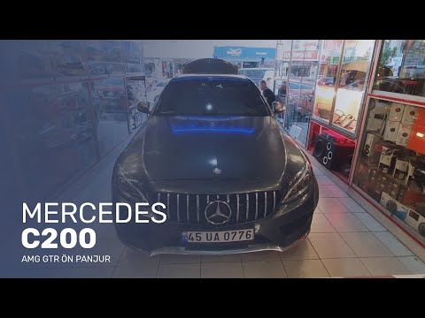 Mercedes Benz C200 // AMG GTR Ön Panjur